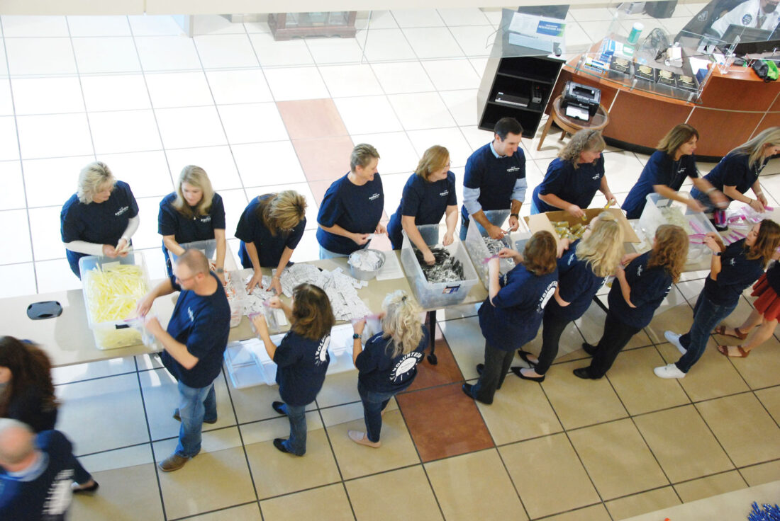 Highmark employees pack hygiene kits for veterans | News, Sports, Jobs ...